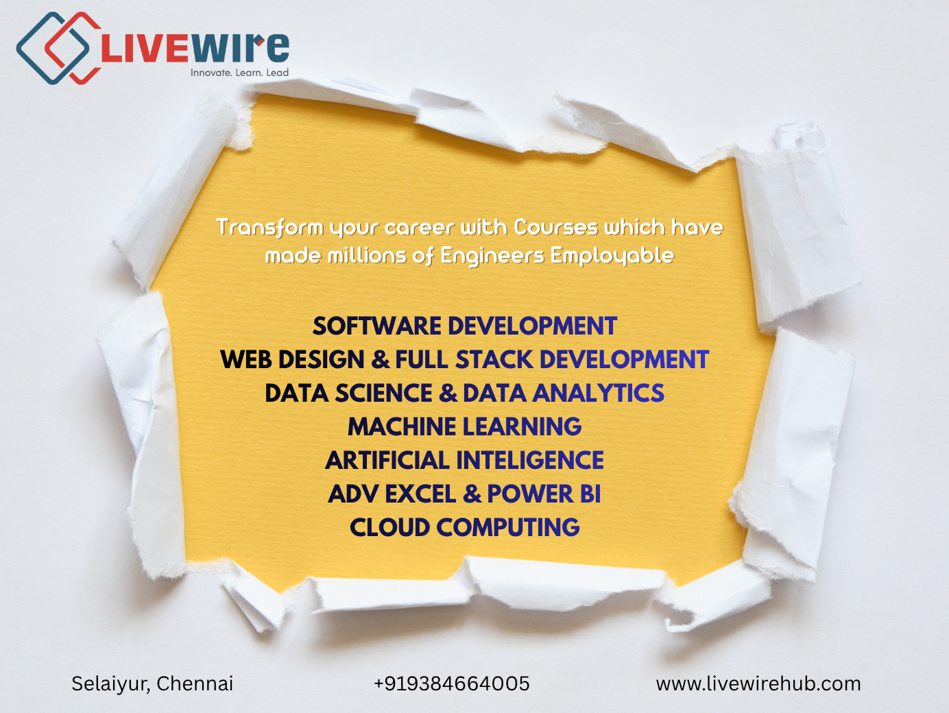 Software Training Courses In Selaiyur And Tambaram